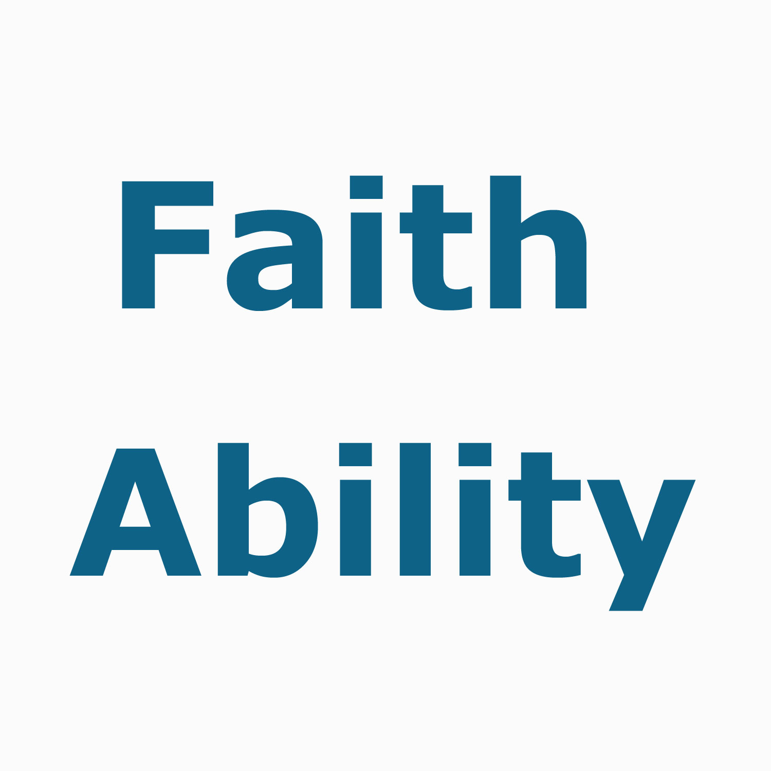 Faith Ability | Religion and Disability Resources